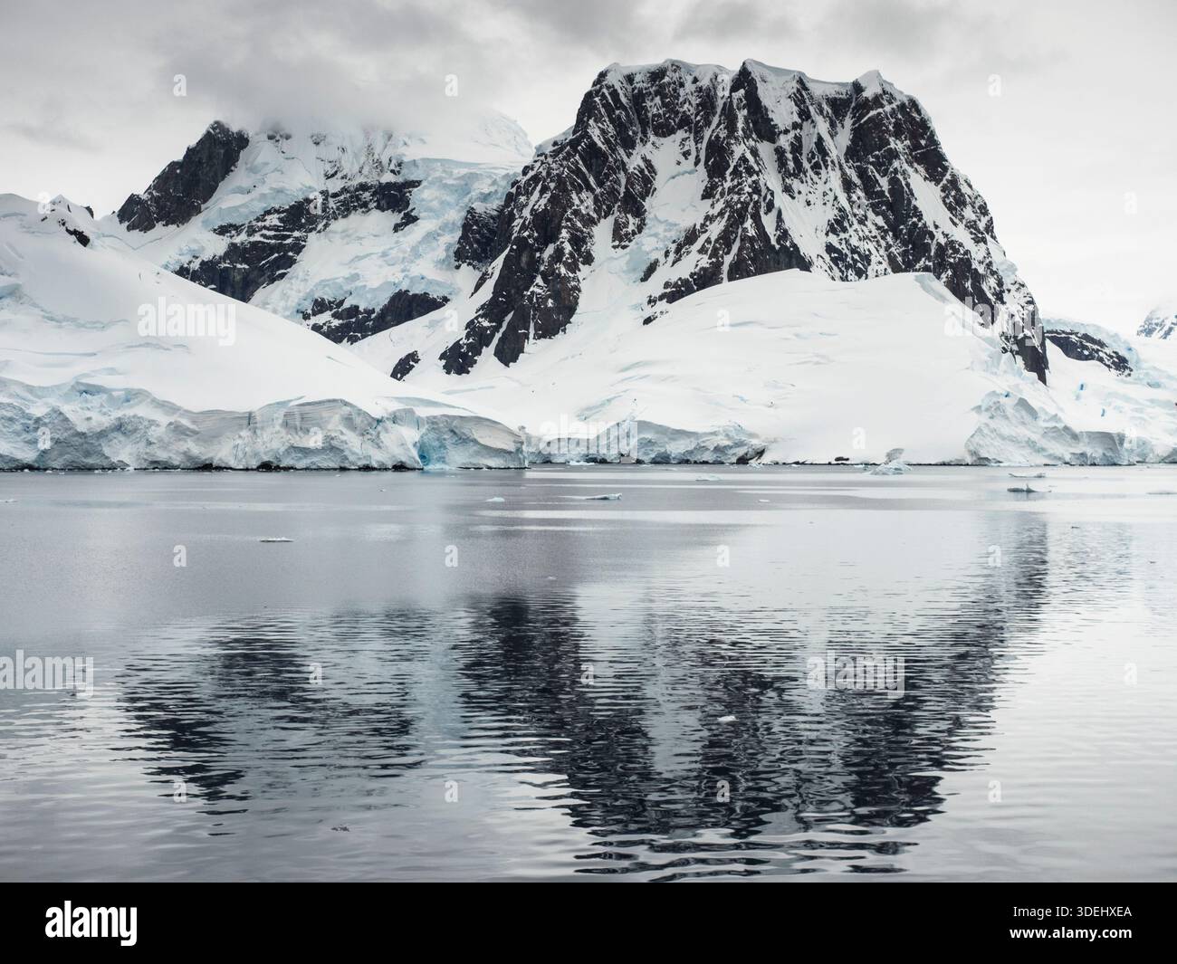 Booth Island, Pleneau Bay, Willhelm Archipelago, Antarctica Stock Photo ...