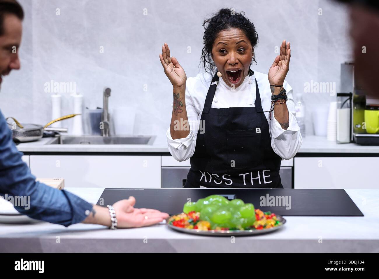 January 7, 2026: Celebrity Chef Nyesha Arrington reacts to the mystery ...