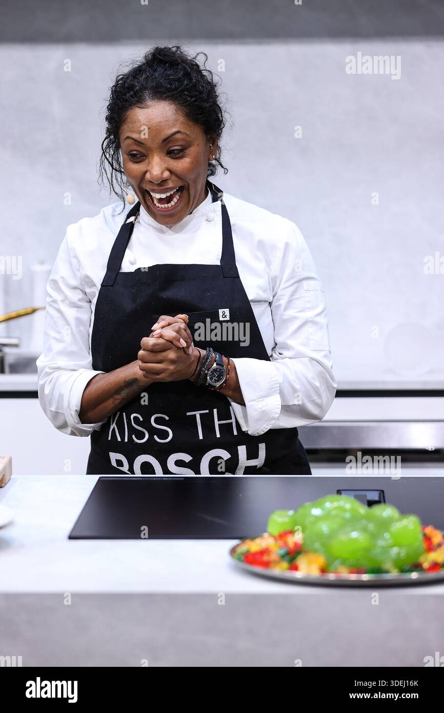 January 7, 2026: Celebrity Chef Nyesha Arrington reacts to the mystery ...