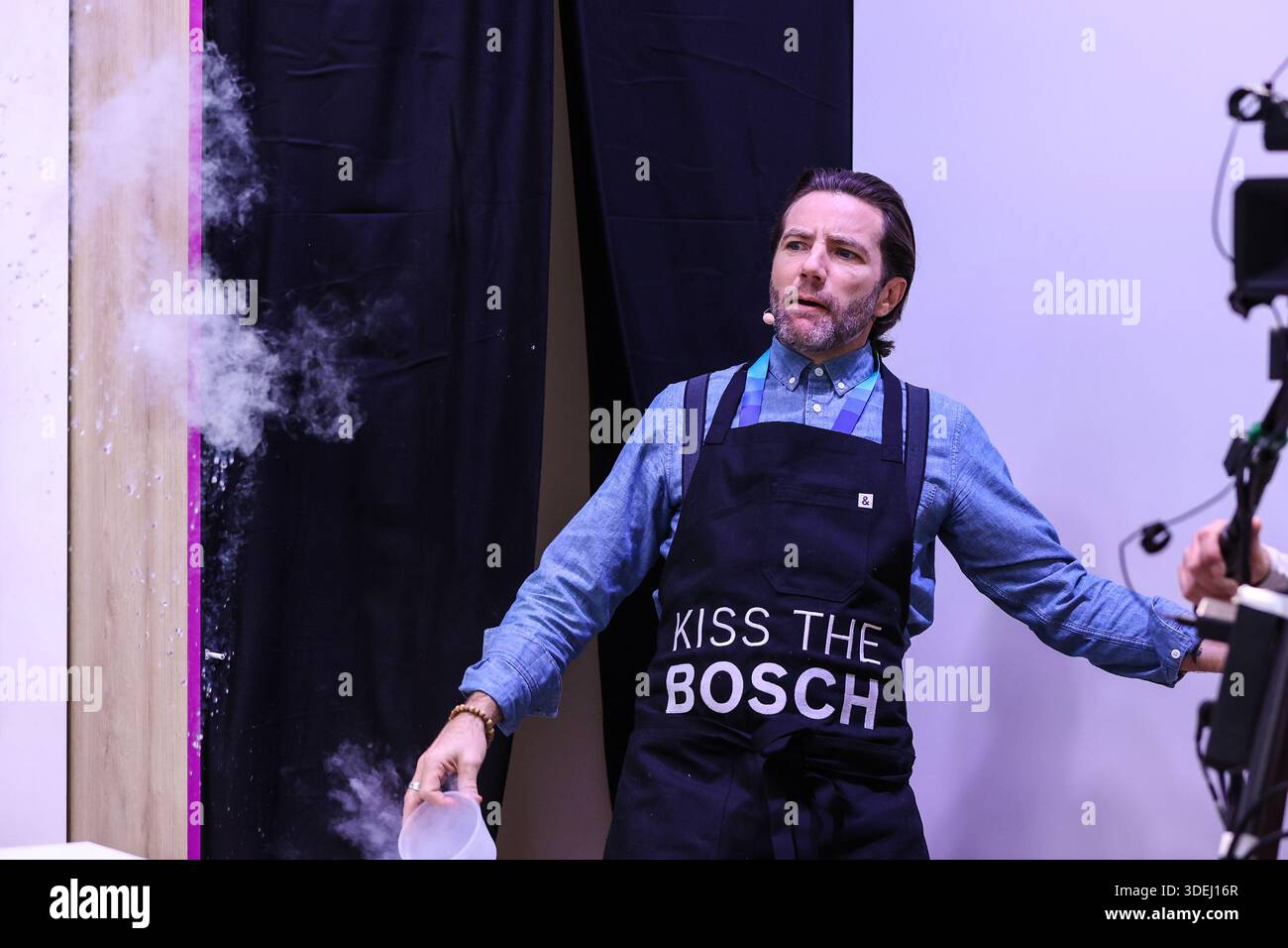 January 7, 2026: Celebrity Chef Marcel Vigneron makes an entrance at ...