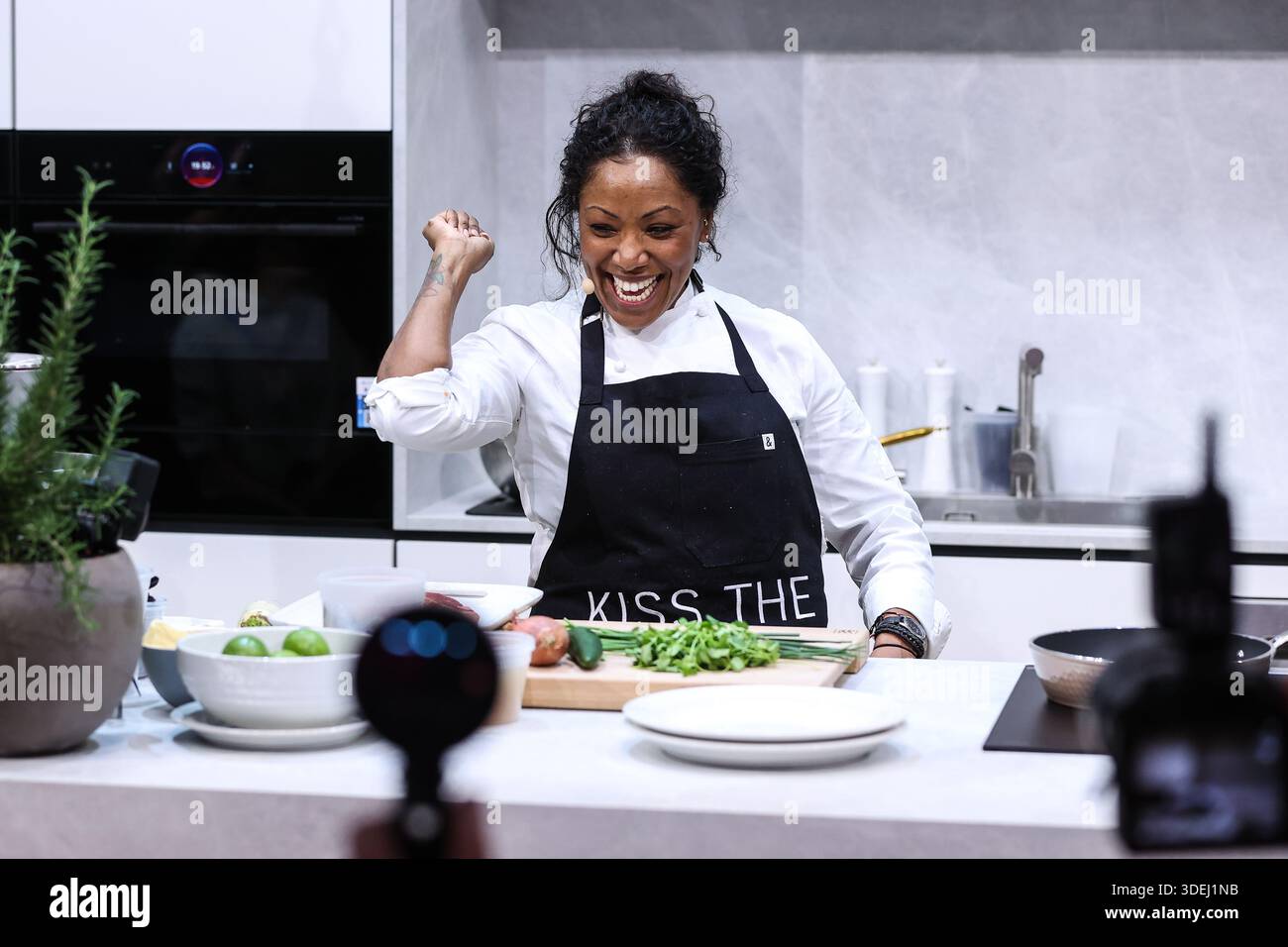 January 7, 2026: Celebrity Chef Nyesha Arrington in action during at ...