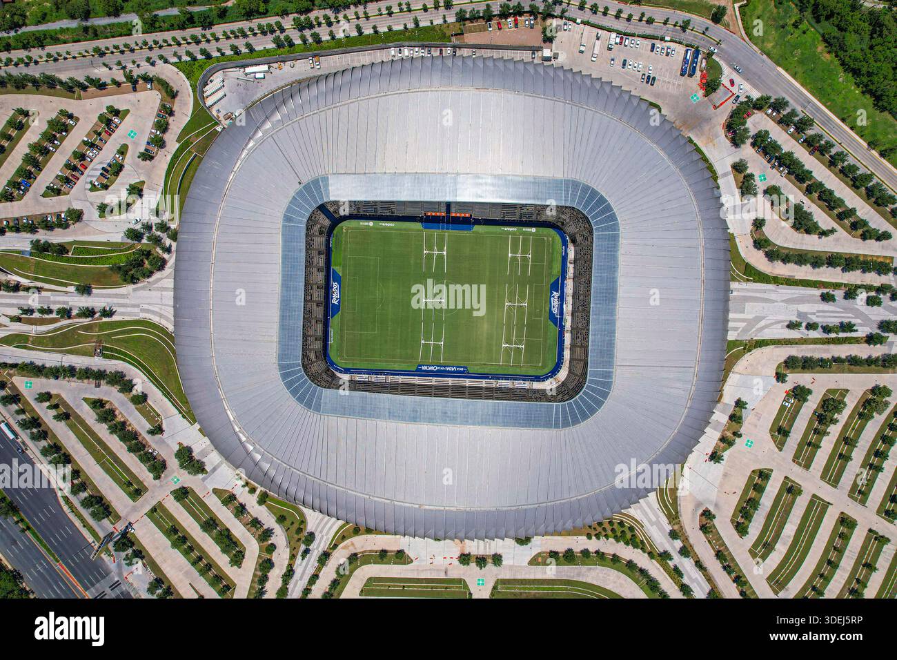 2026 FIFA World Cup Stadium, Monterrey Stadium, Aerial view of BBVA ...