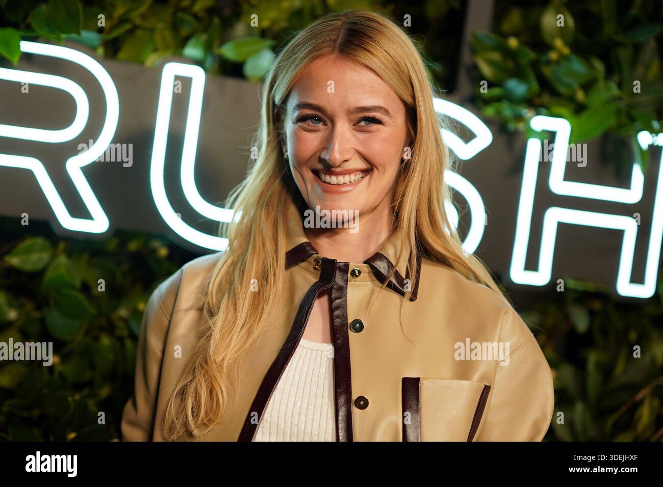 Sarah Pidgeon arrives at the Chanel Coco Crush special dinner on ...