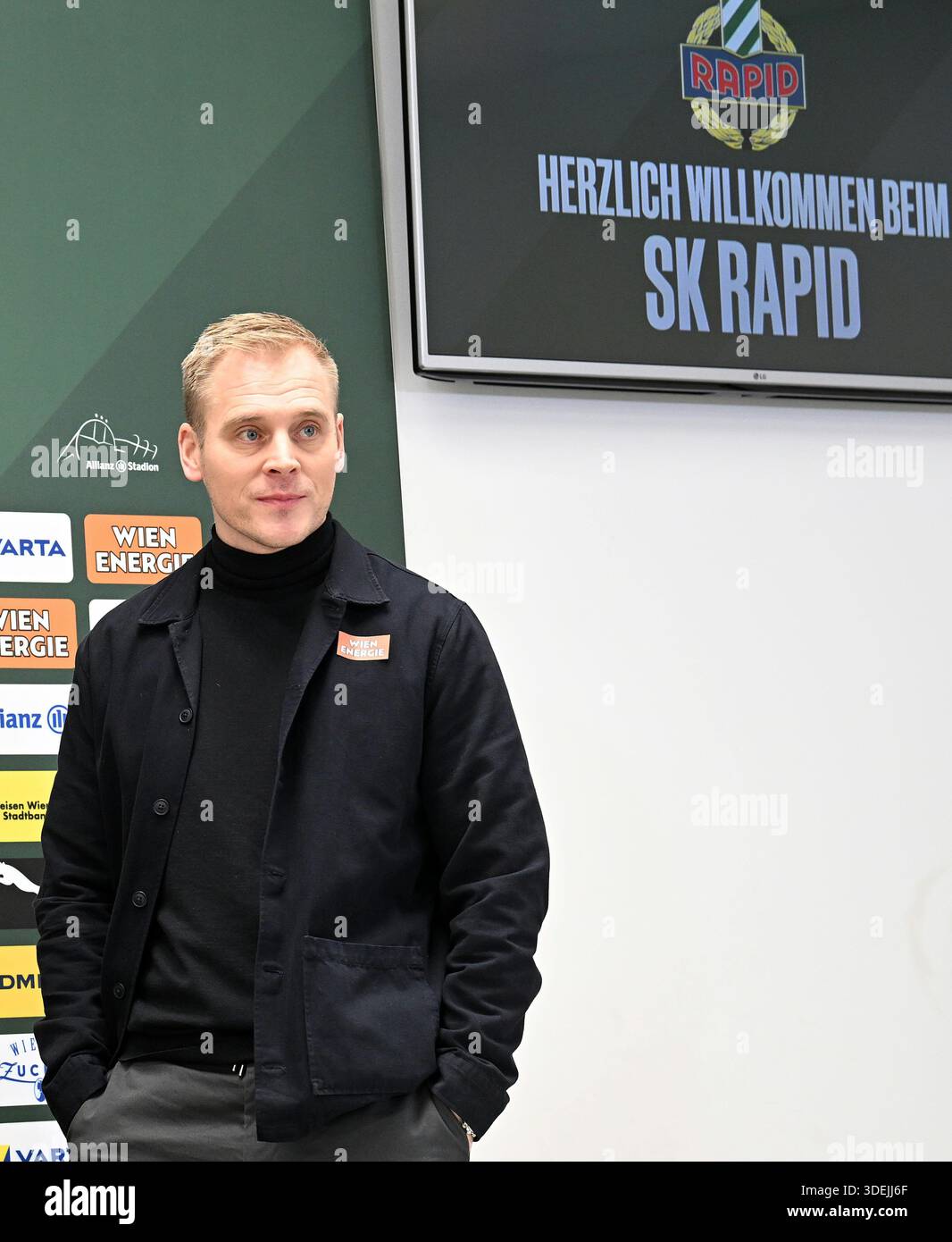 Rapid coach Johannes Hoff Thorup on Wednesday, 7 January 2026, at the ...
