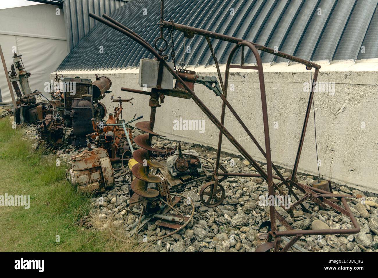 Old antique auger drills hi-res stock photography and images - Alamy