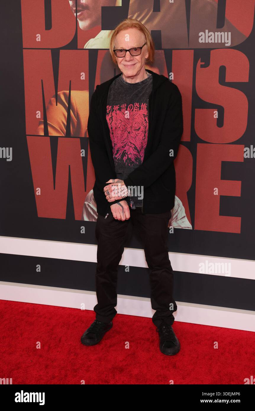 7 January 2026 - Los Angeles, California -Danny Elfman. Los Angeles ...