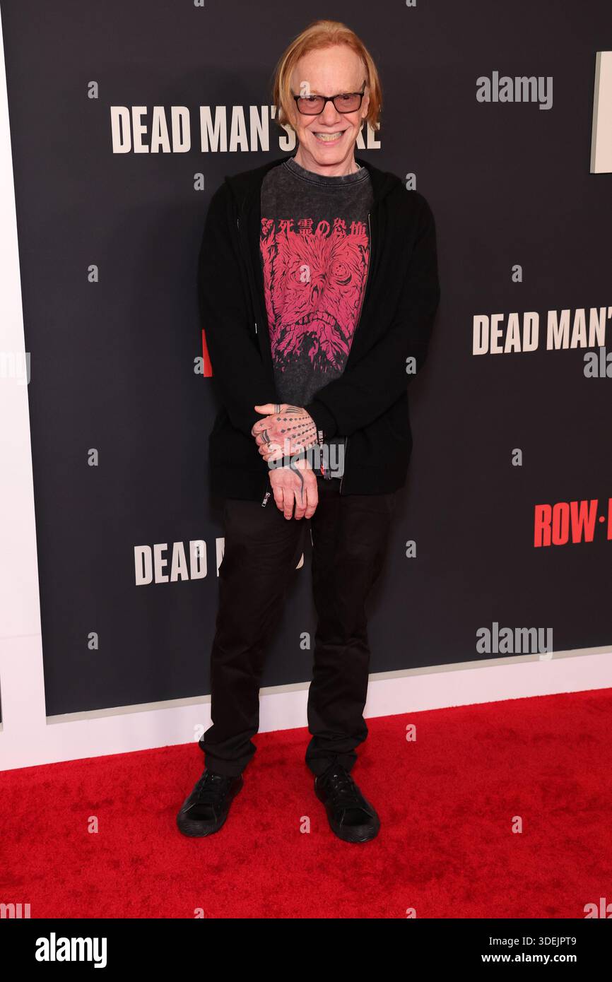 7 January 2026 - Los Angeles, California -Danny Elfman. Los Angeles ...