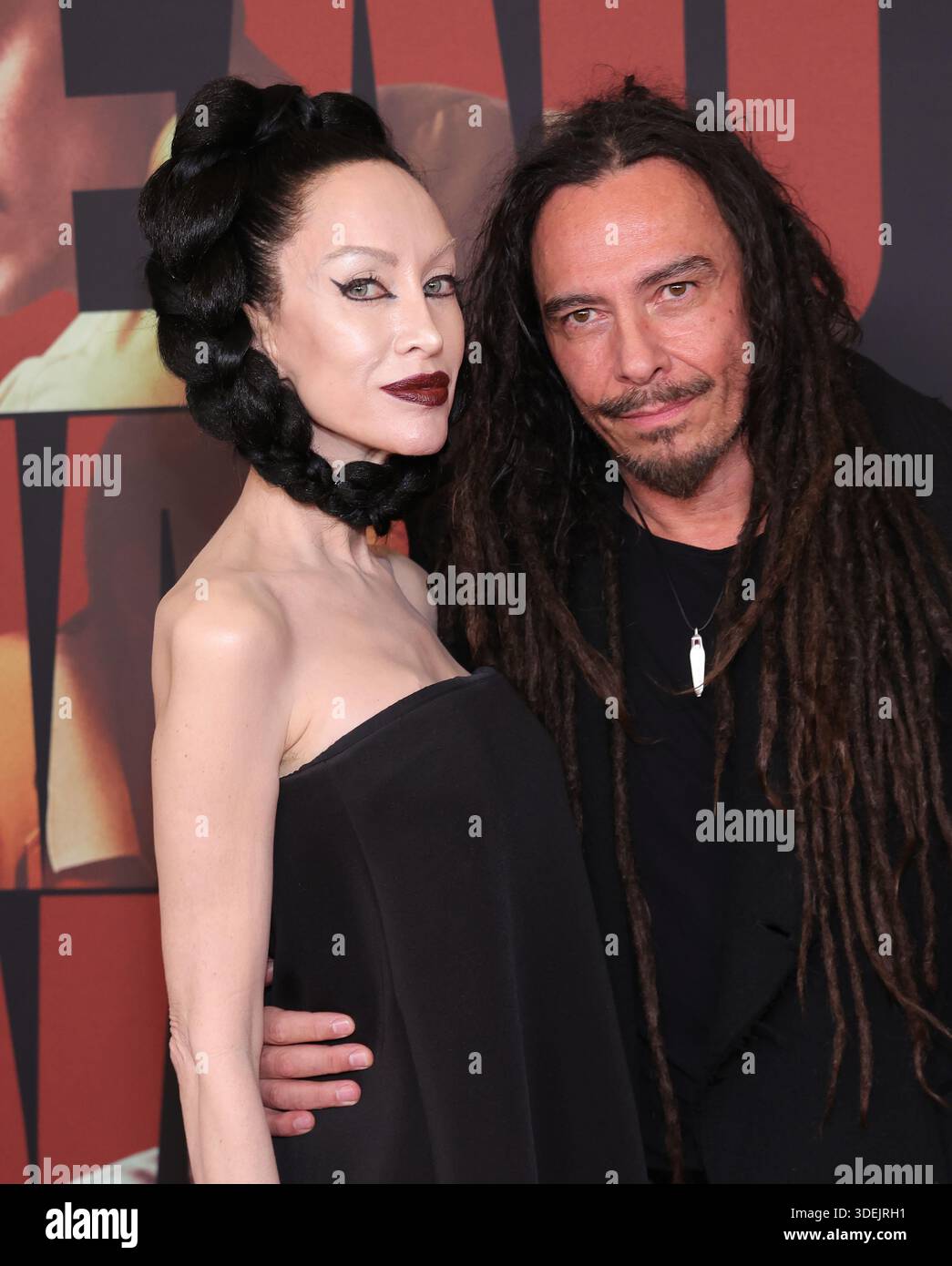 7 January 2026 - Los Angeles, California - Evis Xheneti, James Shaffer ...