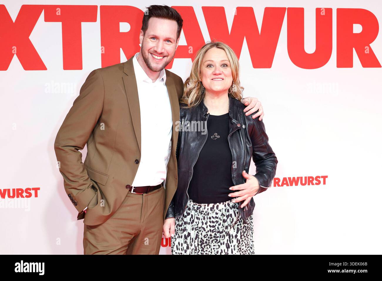 Sven Kroll und Lisa Feller bei der Weltpremiere des Kinofilms ...