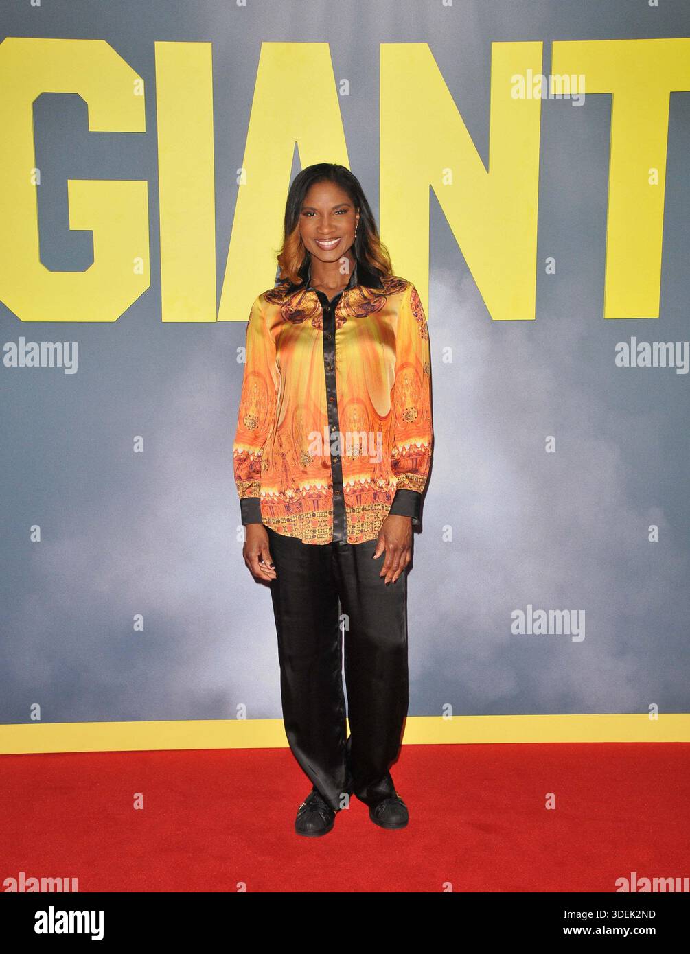 Dame Denise Lewis at the "Giant" UK gala screening, Picturehouse ...