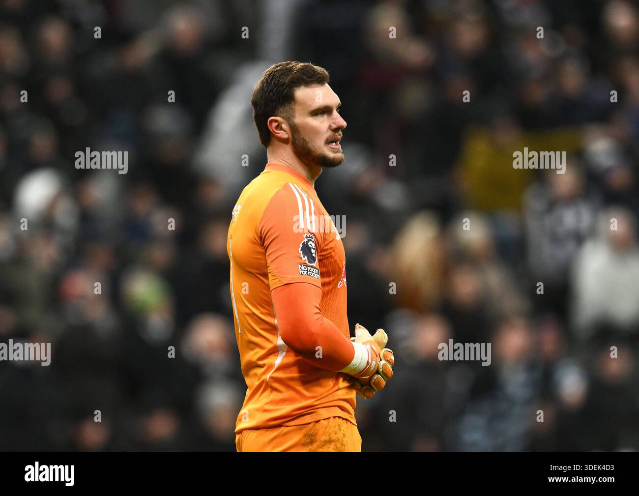 Lucas Perri goalkeeper for Leeds United Stock Photo - Alamy