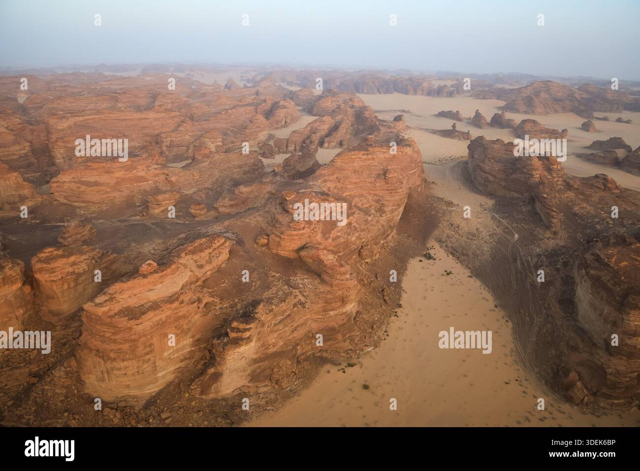 Landscape atmosphere during the Stage 4 of the Dakar 2026, on January 7 ...