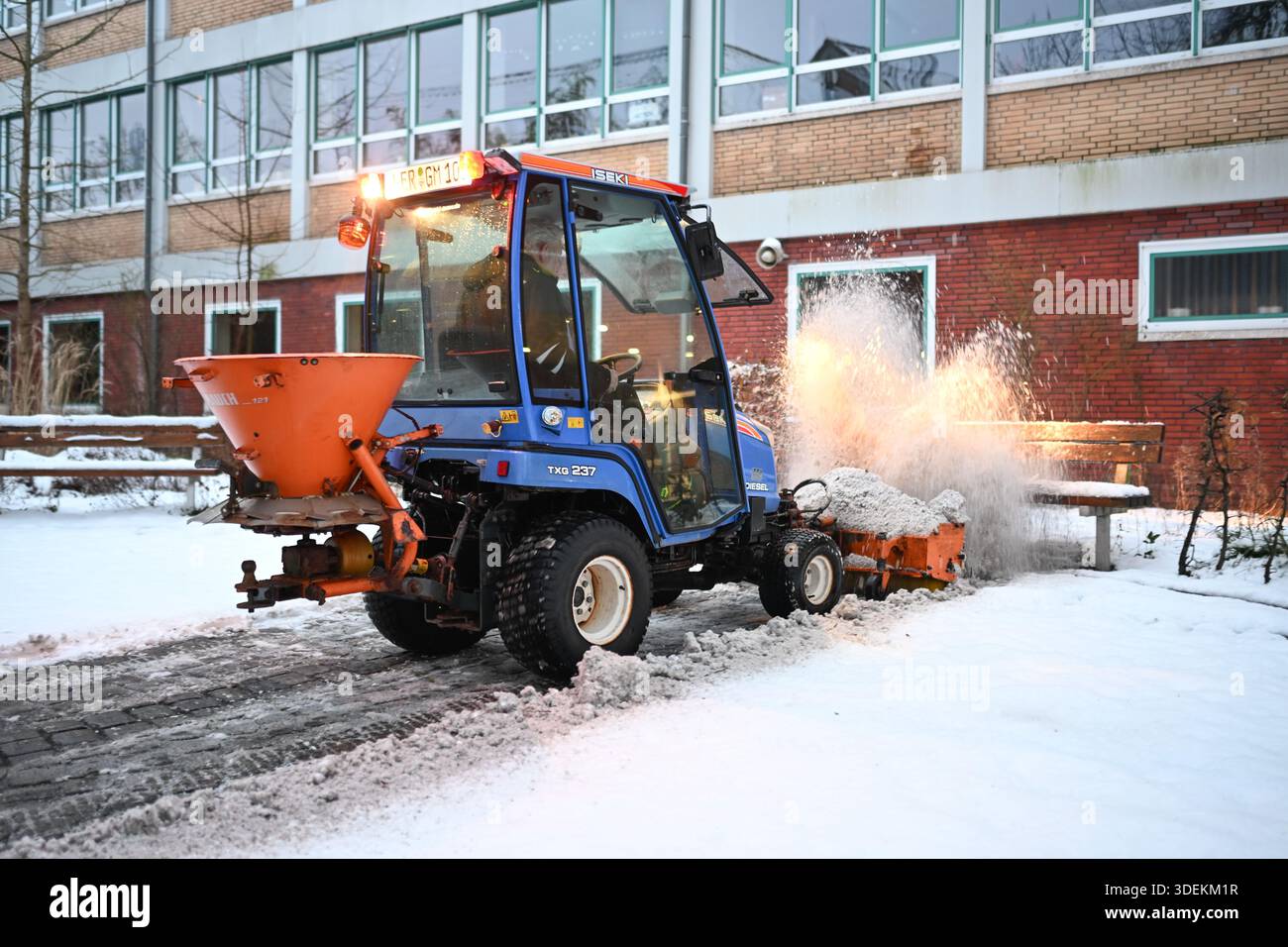 08 January 2026, Lower Saxony;East Frisia, Leer: At Teletta-Groß ...