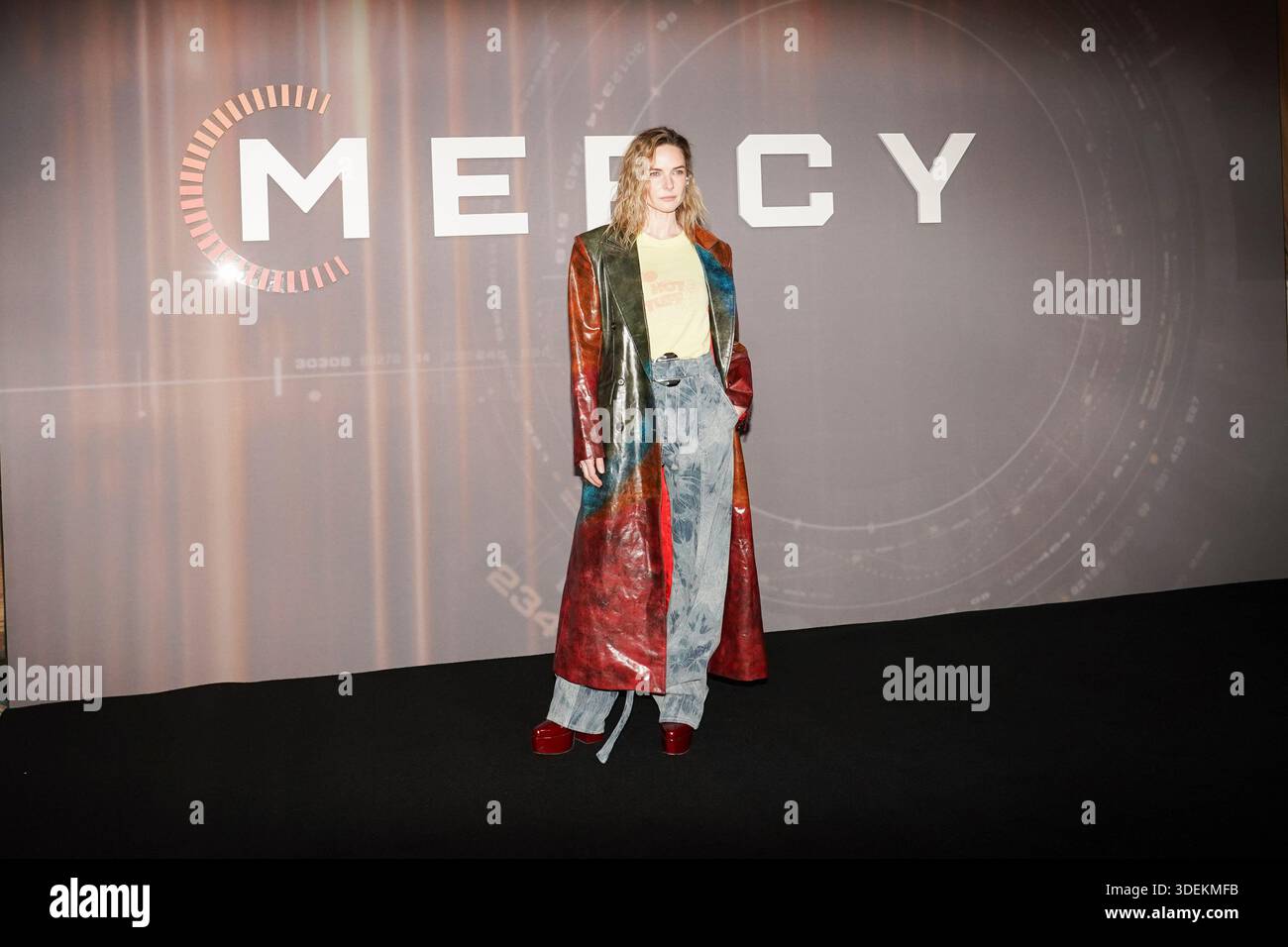 Rebecca Ferguson poses for photographers upon arrival at the photocell ...