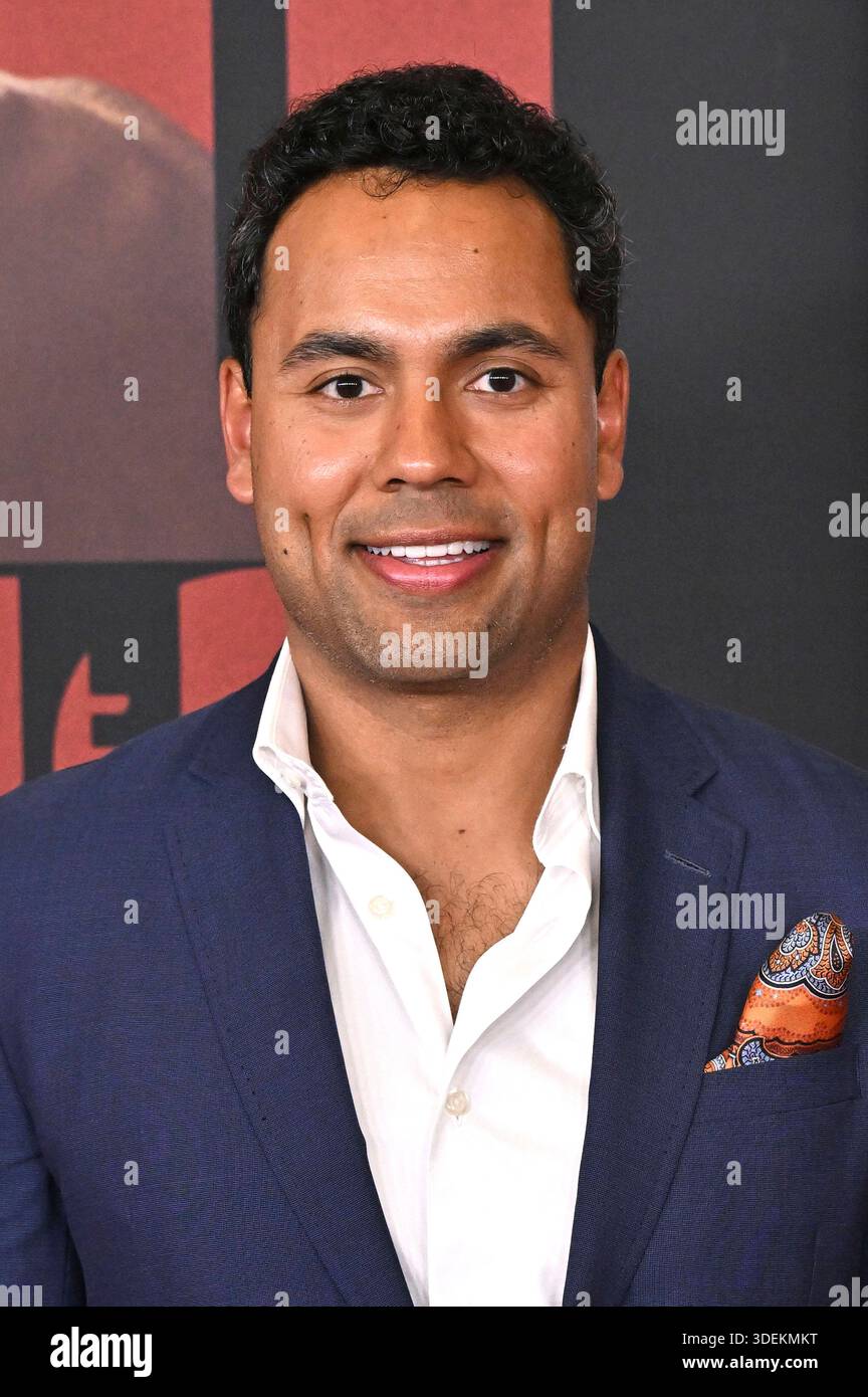 Raj Singh bei der Premiere des Kinofilms Dead Mans Wire im AMC The ...