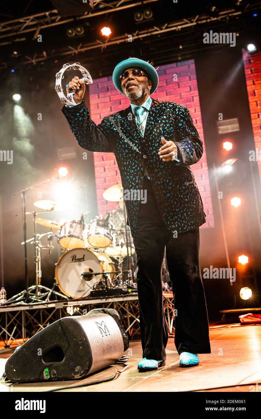 Fontaneto d'Agogna, Italy. 07th Jan, 2026. The American singer ...