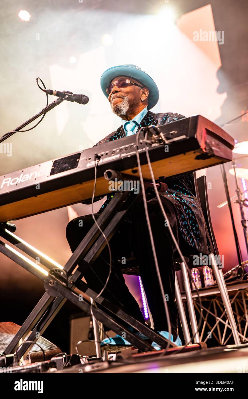 Fontaneto d'Agogna, Italy. 07th Jan, 2026. The American singer ...