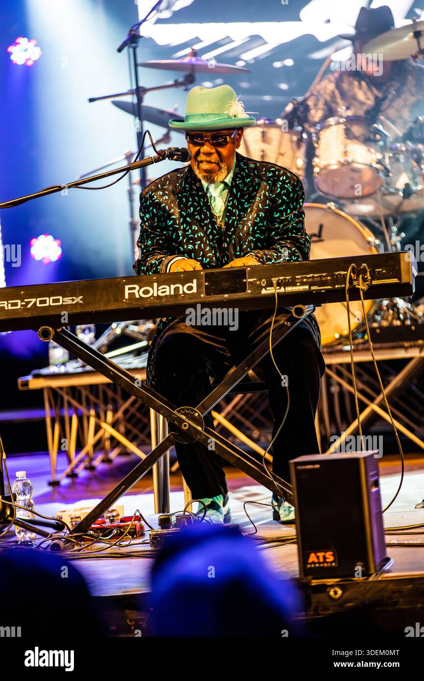 Fontaneto d'Agogna, Italy. 07th Jan, 2026. The American singer ...