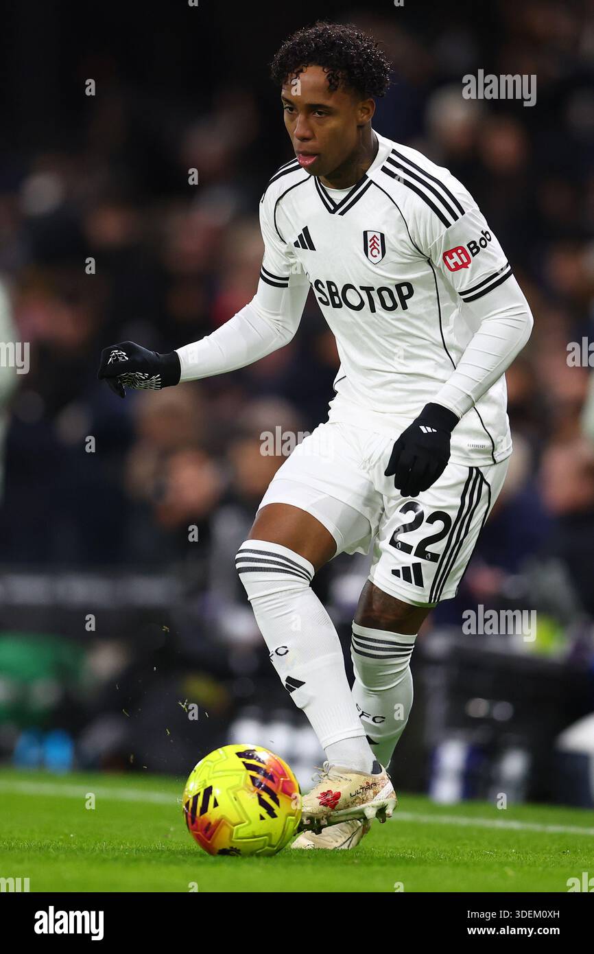 London, England, 7th January 2026. Kevin of Fulham during the Fulham vs ...