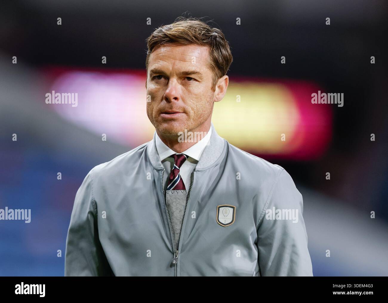 Burnley, England, 7th January 2026. Scott Parker manager of Burnley ...