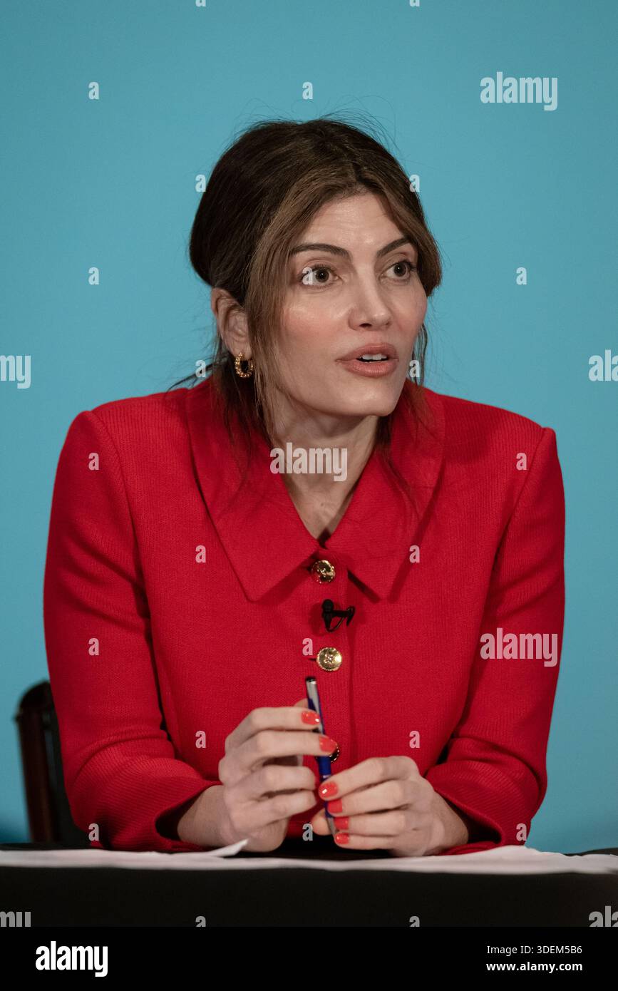 London, UK. 7th January 2026. Reform UK mayoral candidate Laila ...
