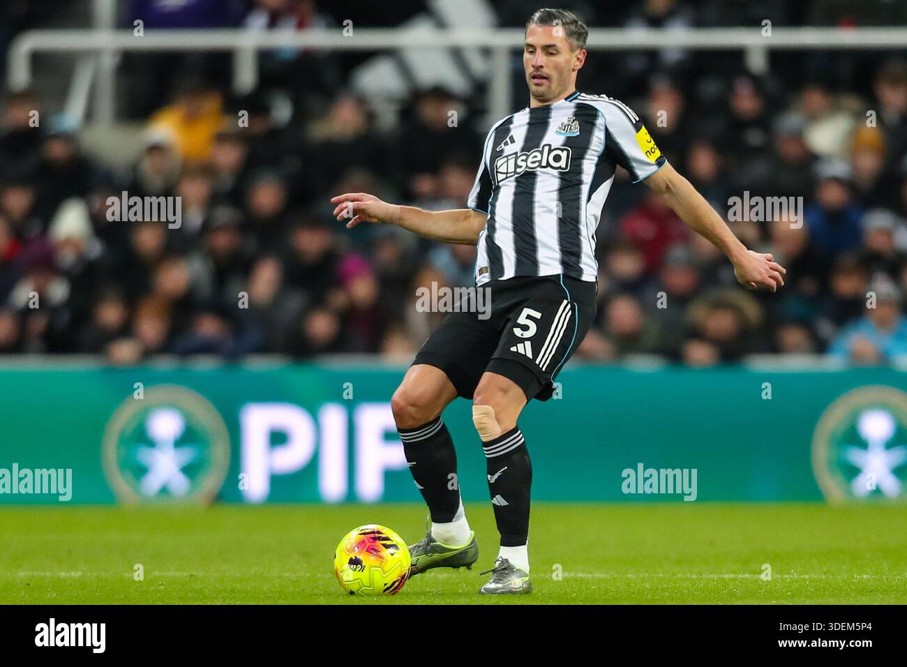 Fabian Schär Of Newcastle United during the Newcastle United v Leeds ...