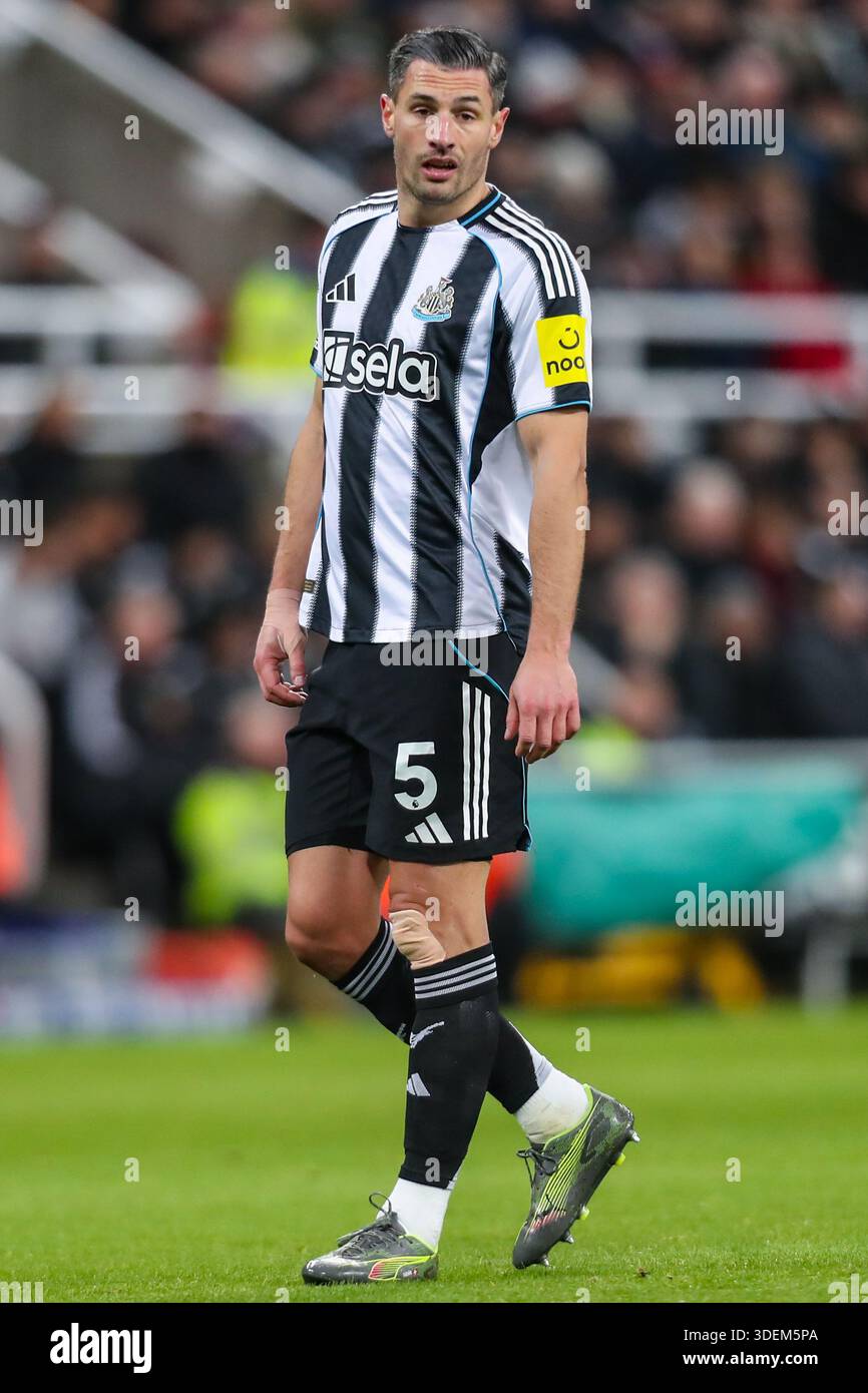 Fabian Schär Of Newcastle United during the Newcastle United v Leeds ...