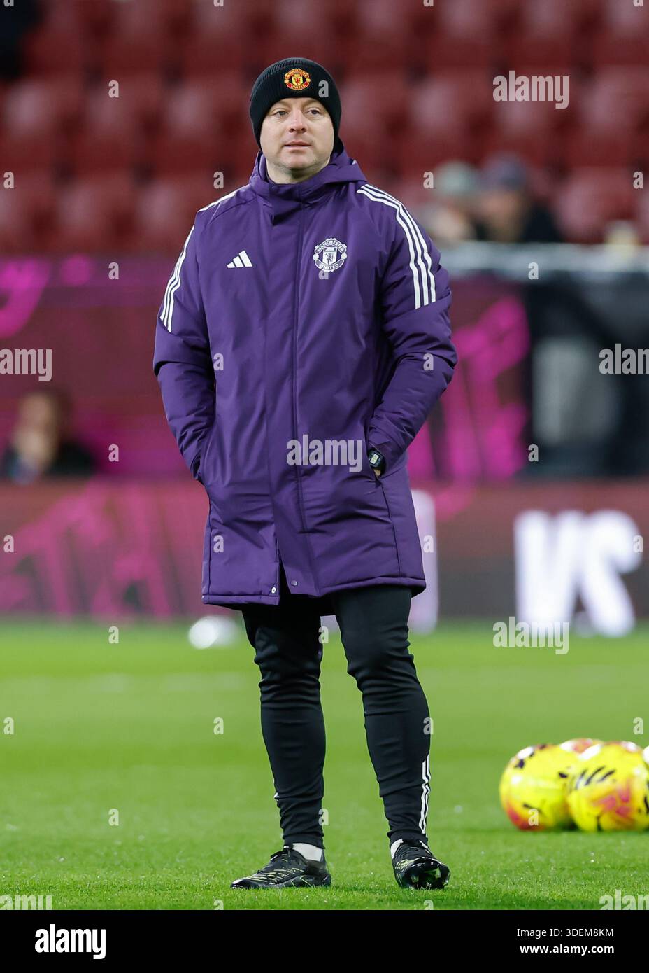 Burnley, England, 7th January 2026. Travis Binnion interim assistant ...