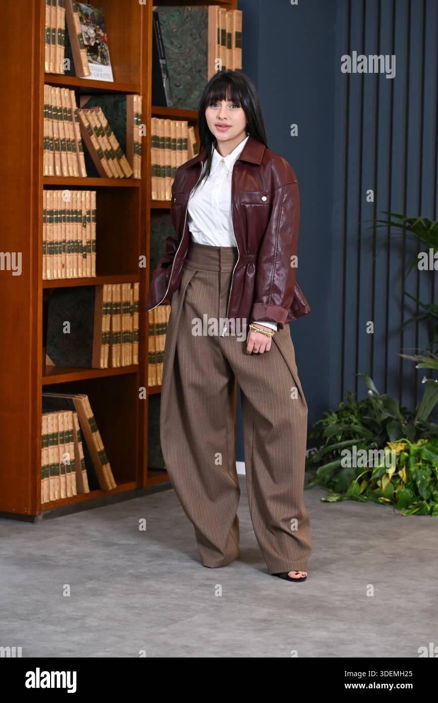 Rome: Rai Headquarters. Photocall The Principal. In the photo: Ludovica ...