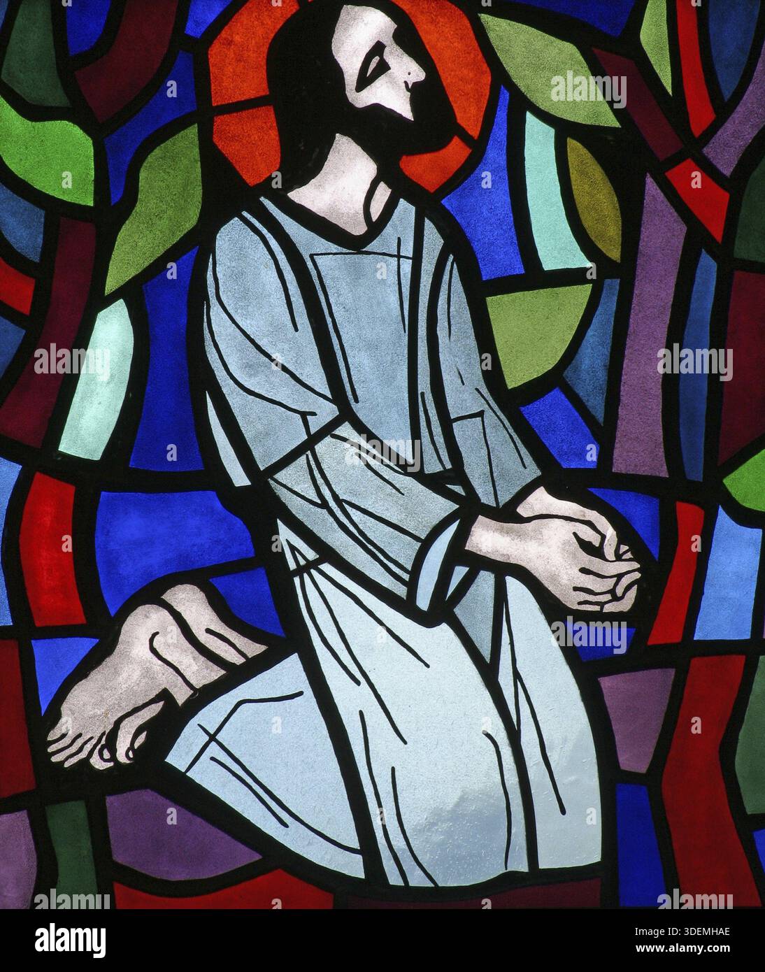 10th Stations of the Cross, Jesus is stripped of His garments Stock ...