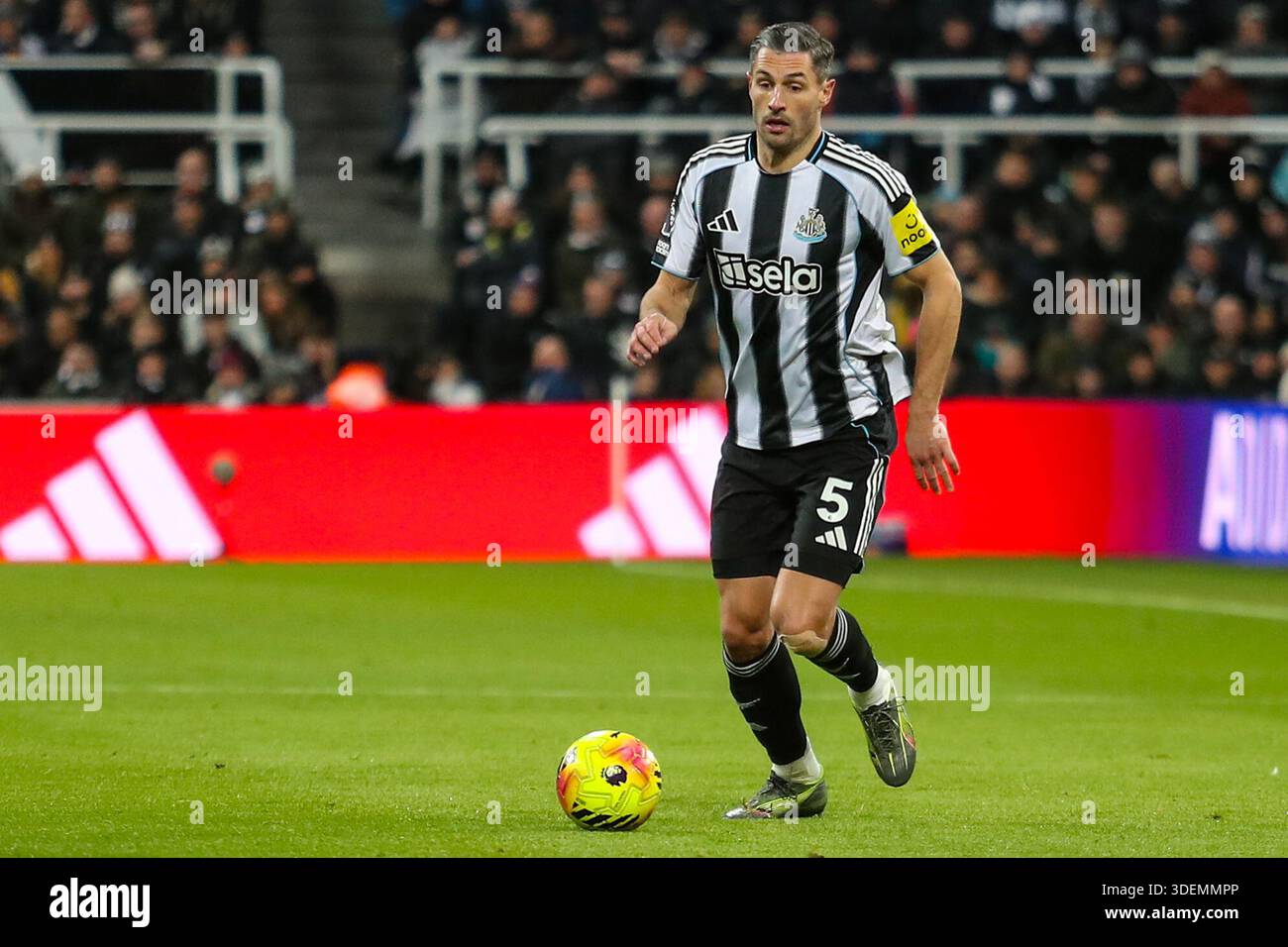Fabian Schär Of Newcastle United during the Newcastle United v Leeds ...