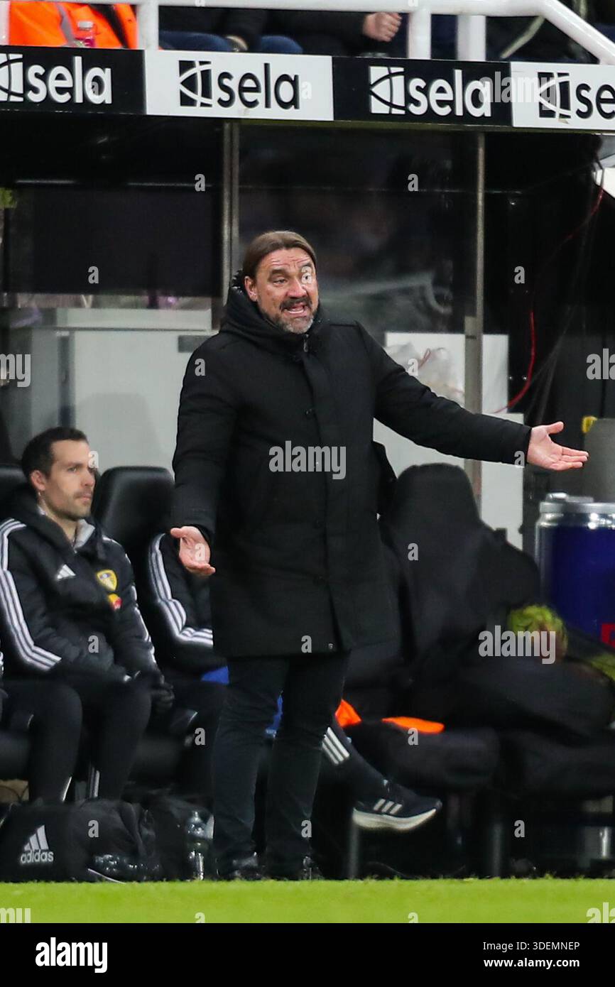 Daniel Farke Manager Of Leeds United during the Newcastle United v ...