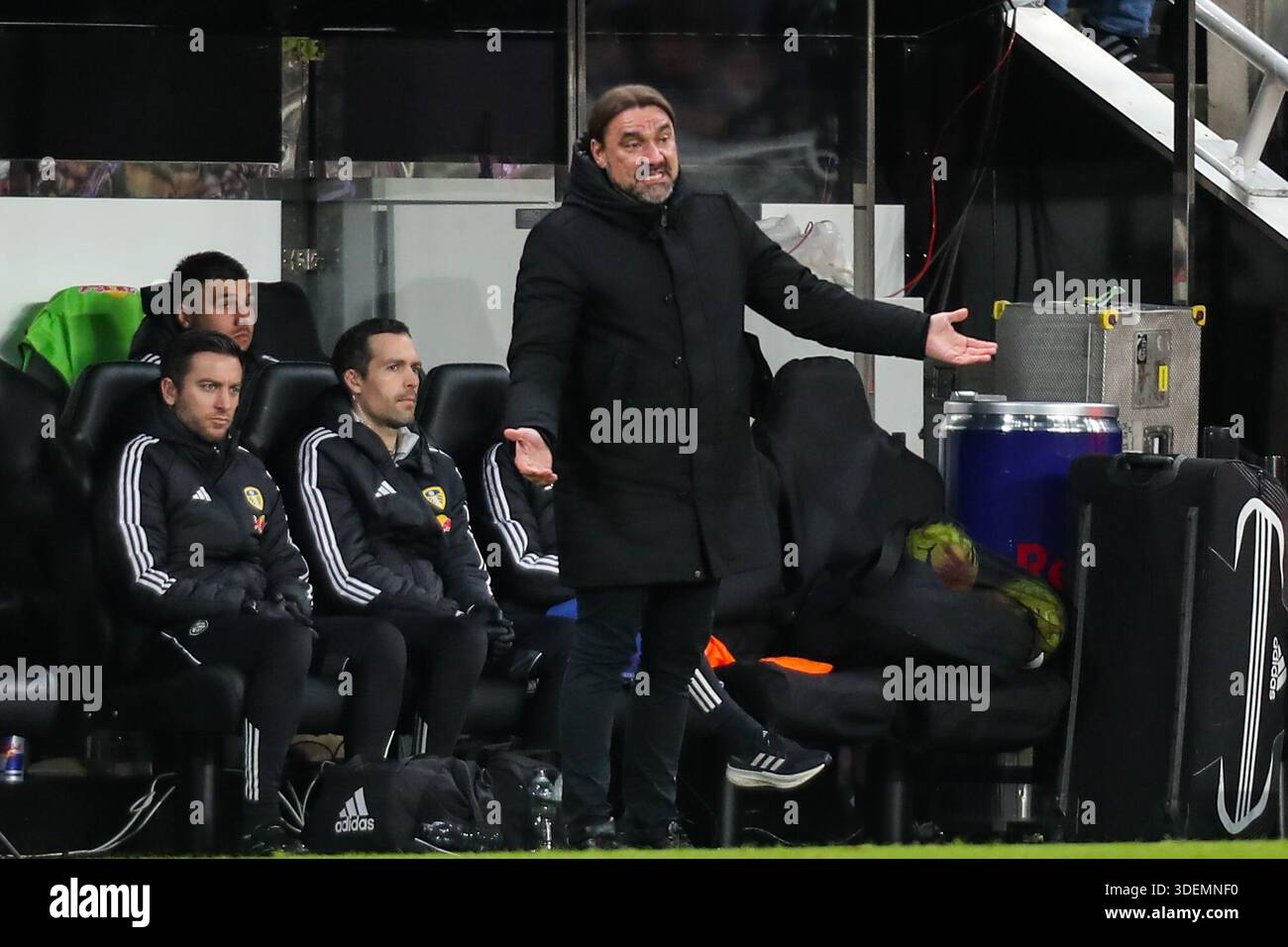 Daniel Farke Manager Of Leeds United during the Newcastle United v ...