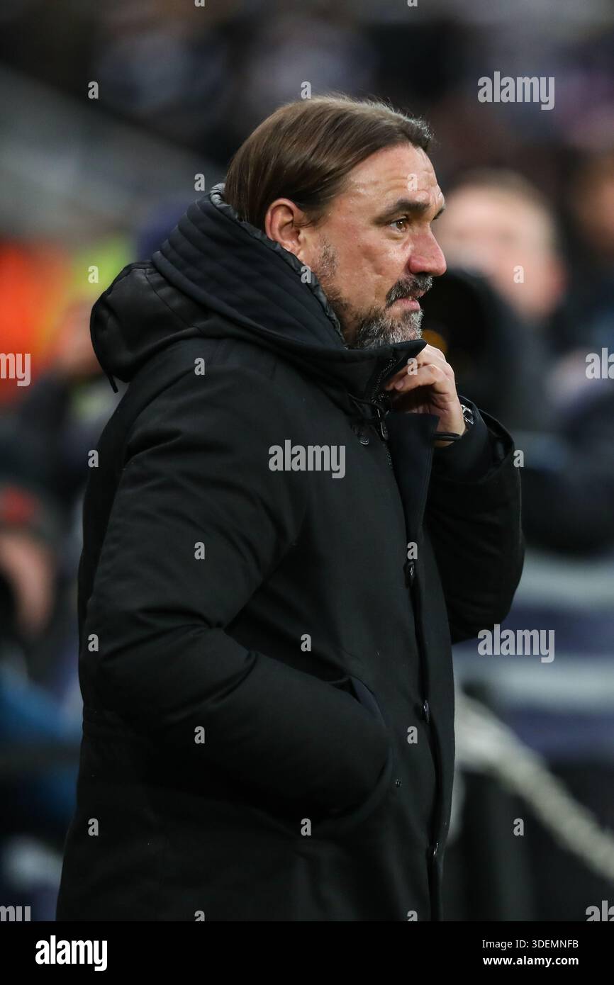 Daniel Farke Manager Of Leeds United during the Newcastle United v ...