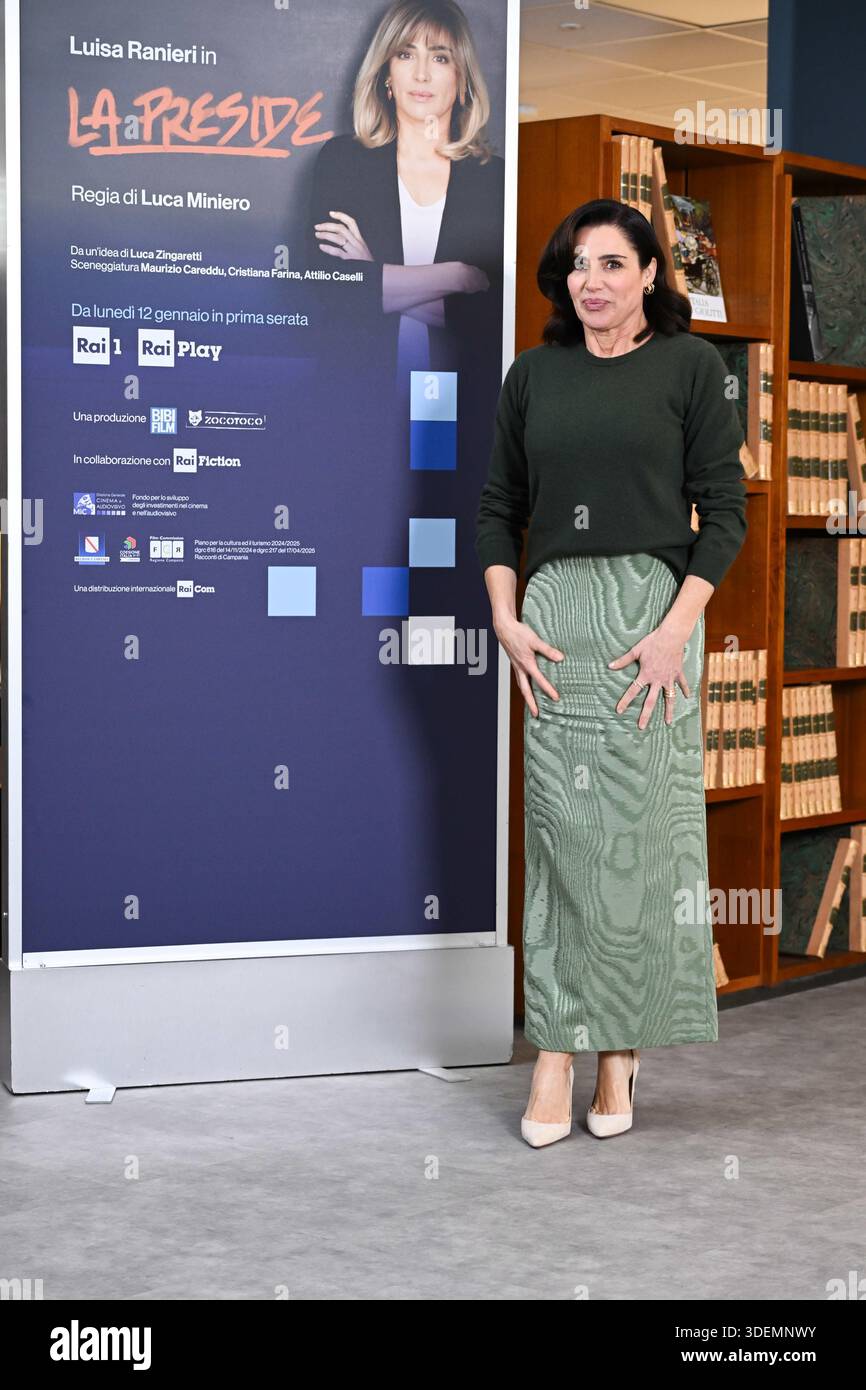 Rome: Rai Headquarters. Photocall for the Principal. In the photo ...