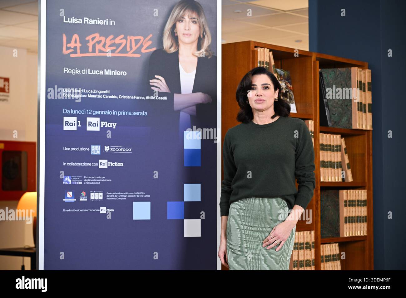 Rome: Rai Headquarters. Photocall for the Principal. In the photo ...