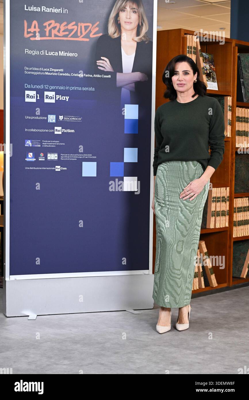 Rome: Rai Headquarters. Photocall for the Principal. In the photo ...