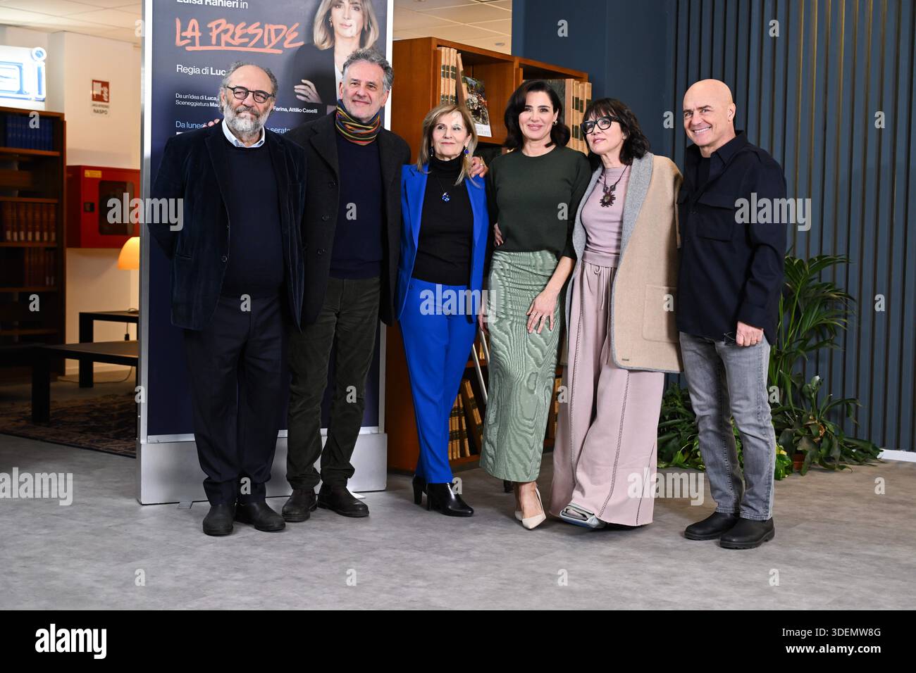 Rome: Rai Headquarters. Photocall for "The Principal." Pictured ...