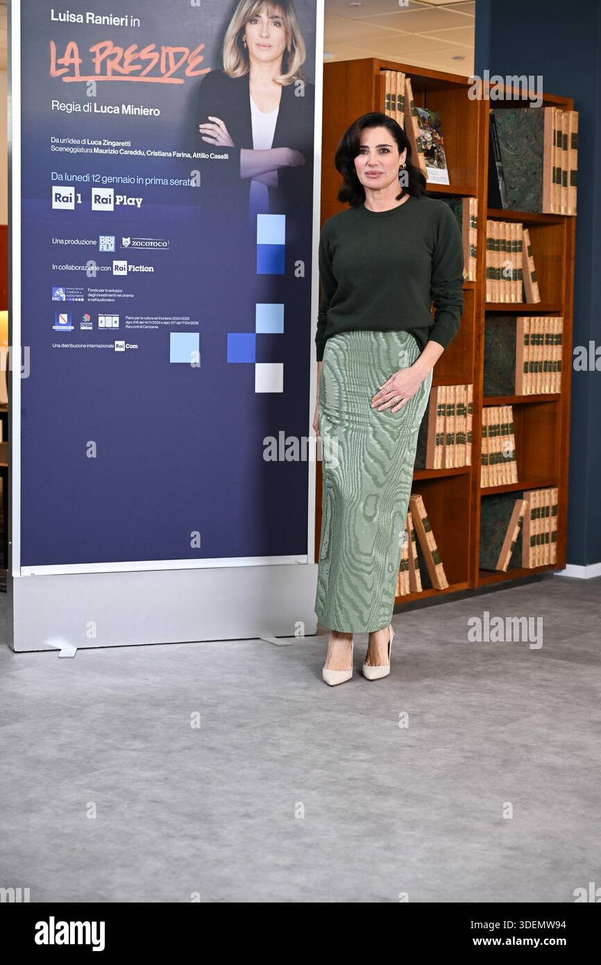 Rome: Rai Headquarters. Photocall for the Principal. In the photo ...