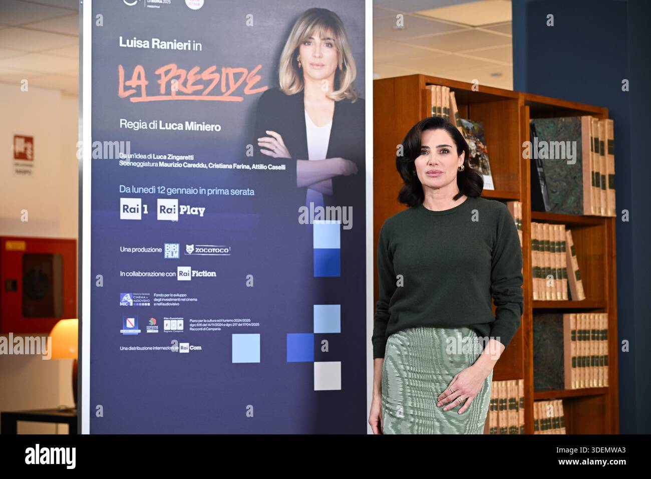 Rome: Rai Headquarters. Photocall for the Principal. In the photo ...