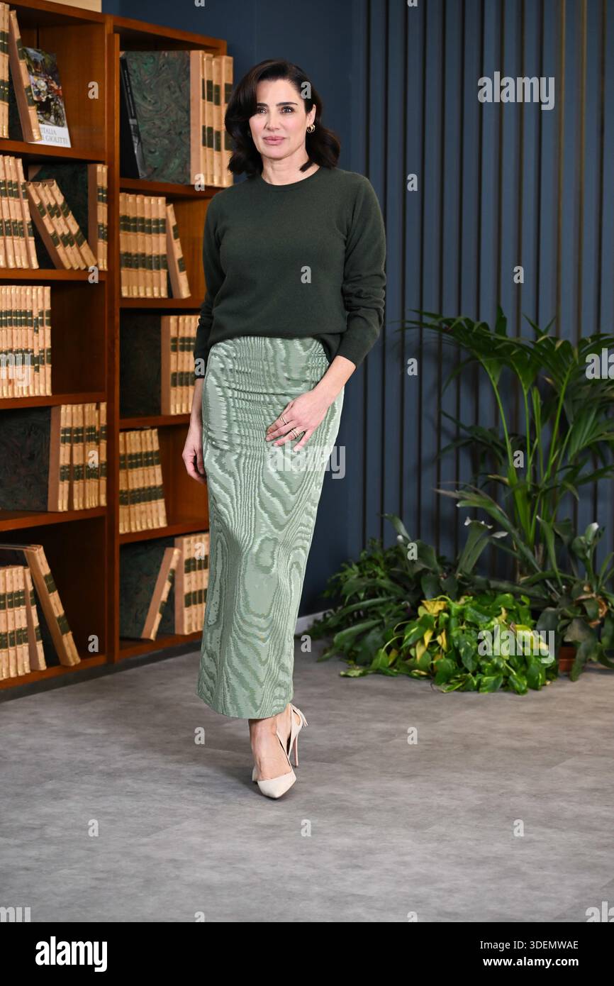 Rome: Rai Headquarters. Photocall for the Principal. In the photo ...