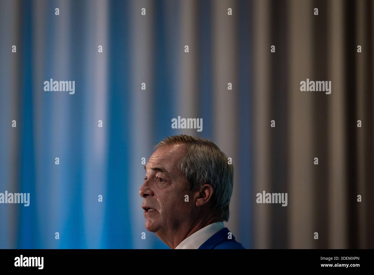London, UK. 7th January 2026. Reform UK party leader Nigel Farage ...