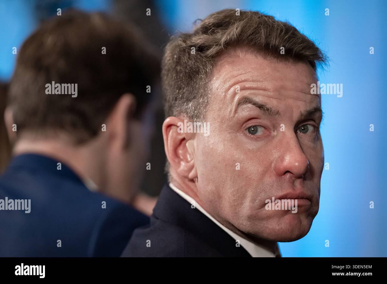 London, UK. 7th January 2026. David Bull attends Reform UK party first ...