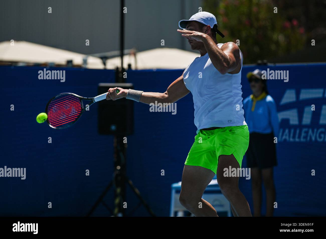 Canberra, Australia. 8 January 2026, James McCabe during the Canberra ...