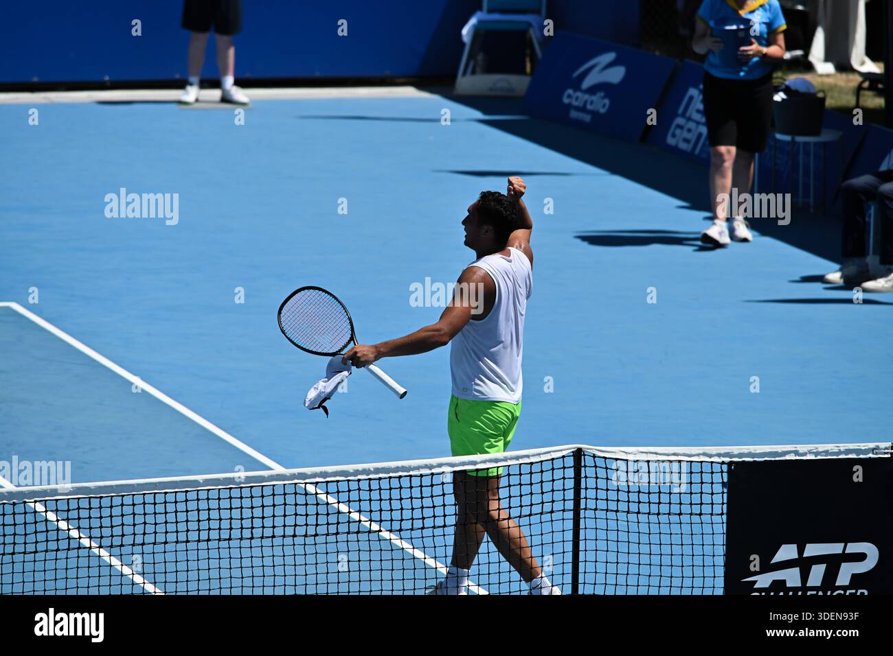 Canberra, Australia. 8 January 2026, James McCabe during the Canberra ...