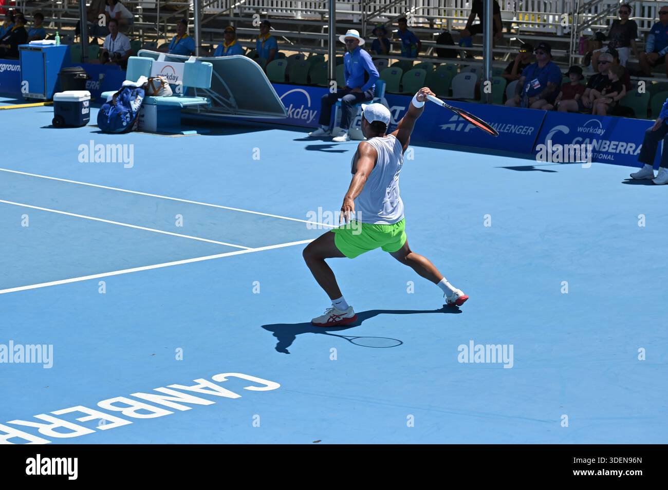 Canberra, Australia. 8 January 2026, James McCabe during the Canberra ...