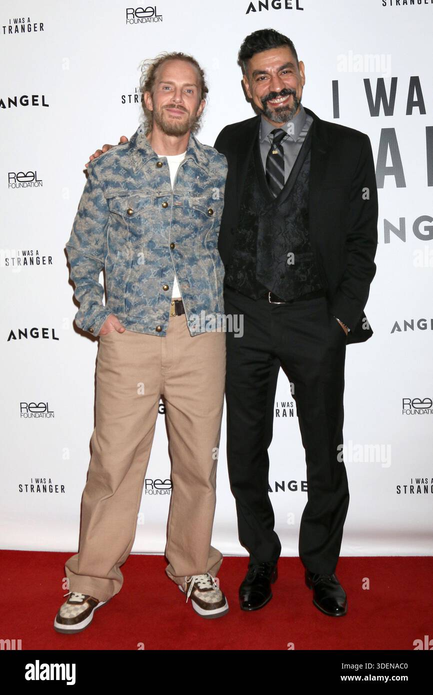 LOS ANGELES - JAN 6: Brandt Andersen, Ayman Samman at 'I Was a Stranger ...