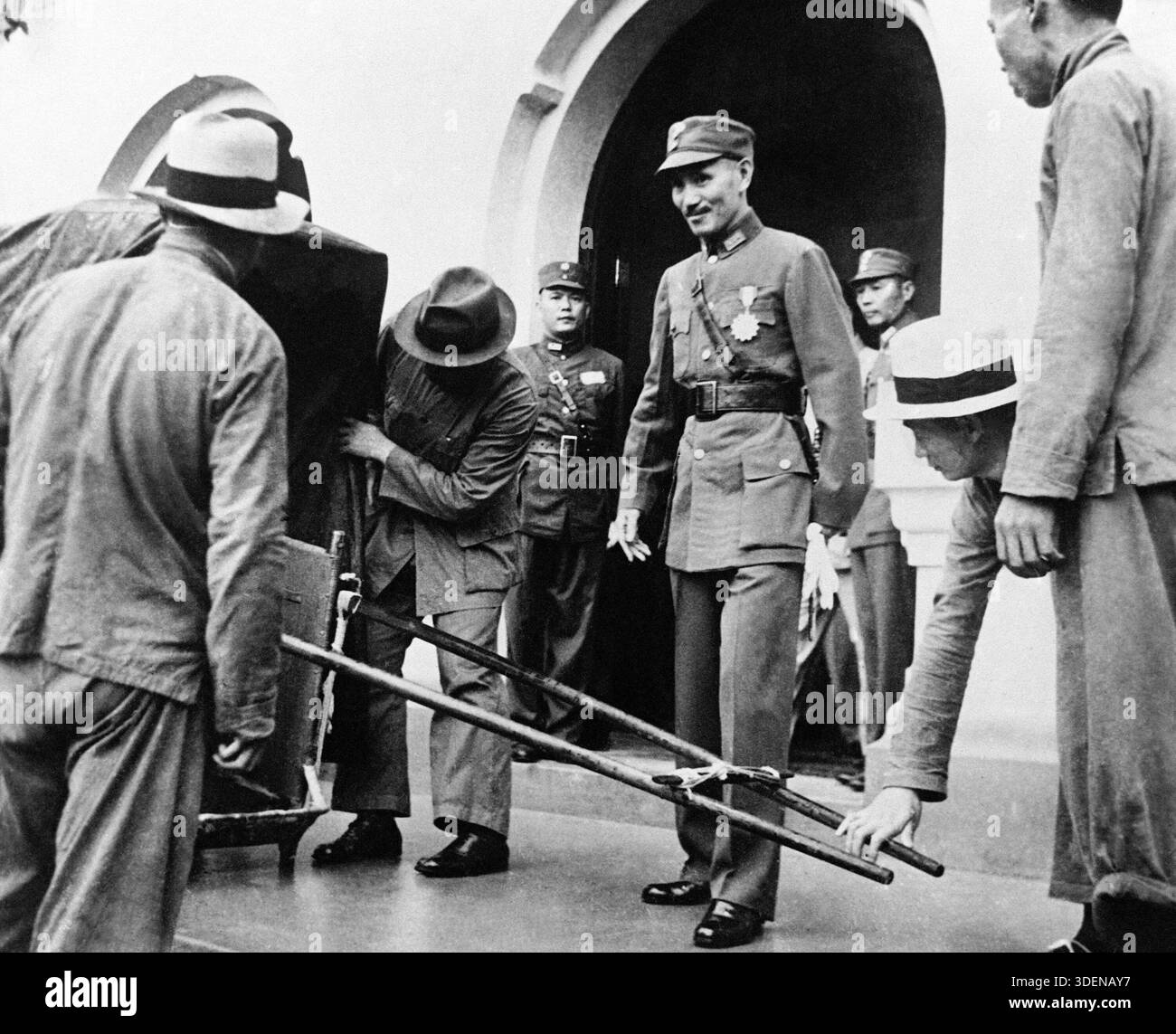 FILE - Generalissimo Chiang Kai-Shek, who has taken command of the ...