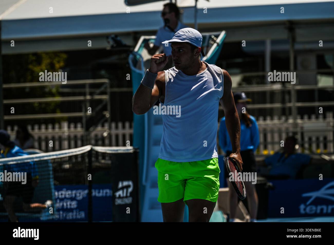 Canberra, Australia. 8 January 2026, James McCabe during the Canberra ...