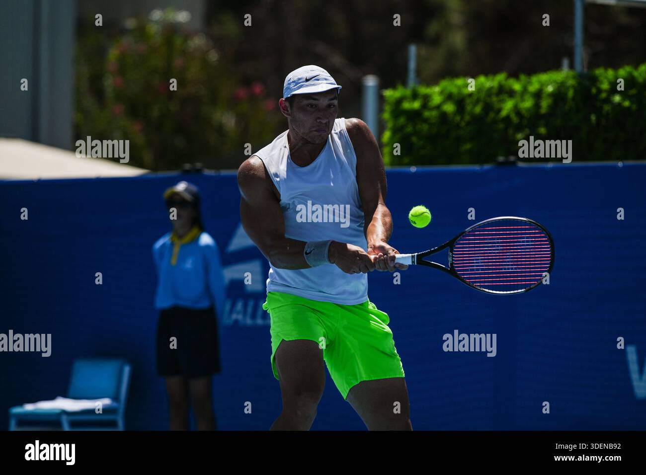 Canberra, Australia. 8 January 2026, James McCabe during the Canberra ...